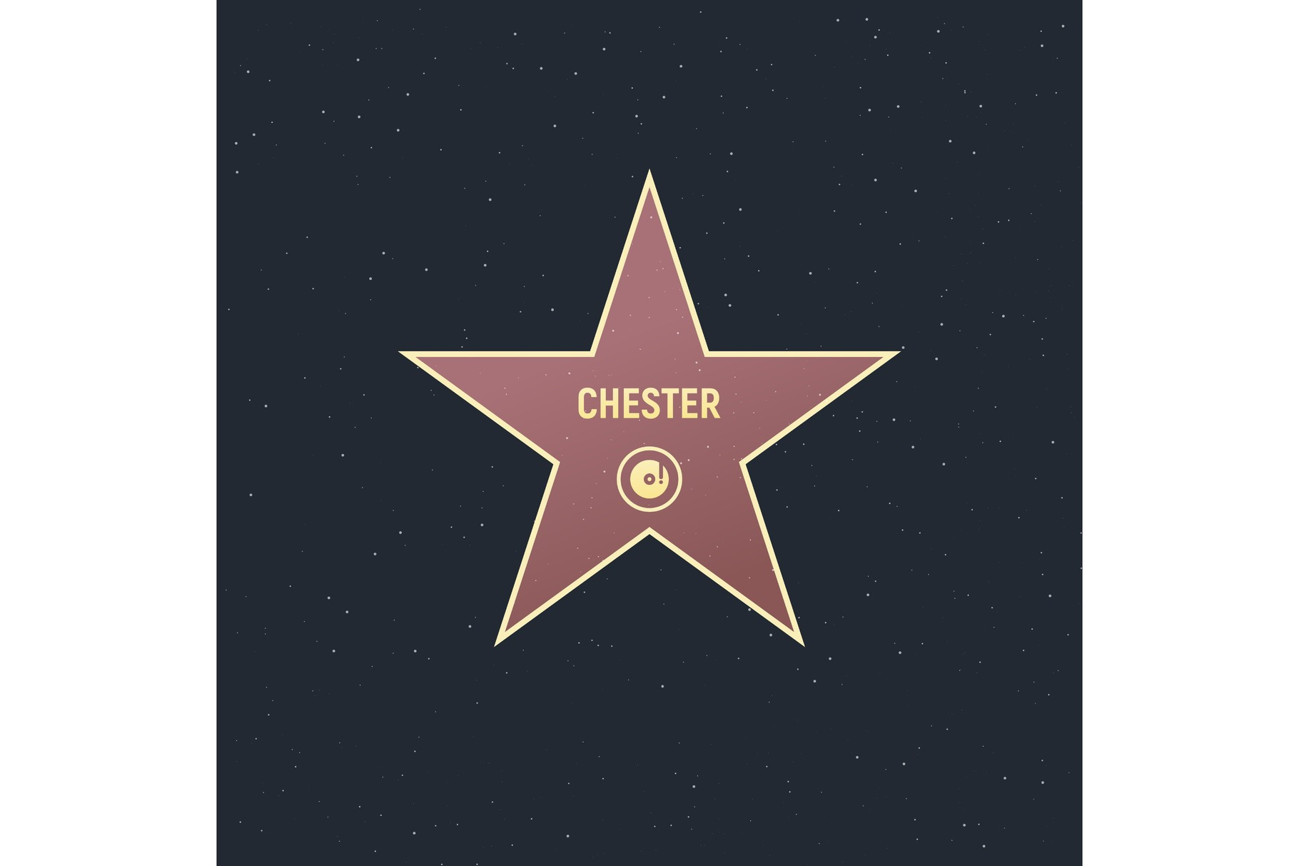 Hollywood star template | Texture Illustrations ~ Creative Market