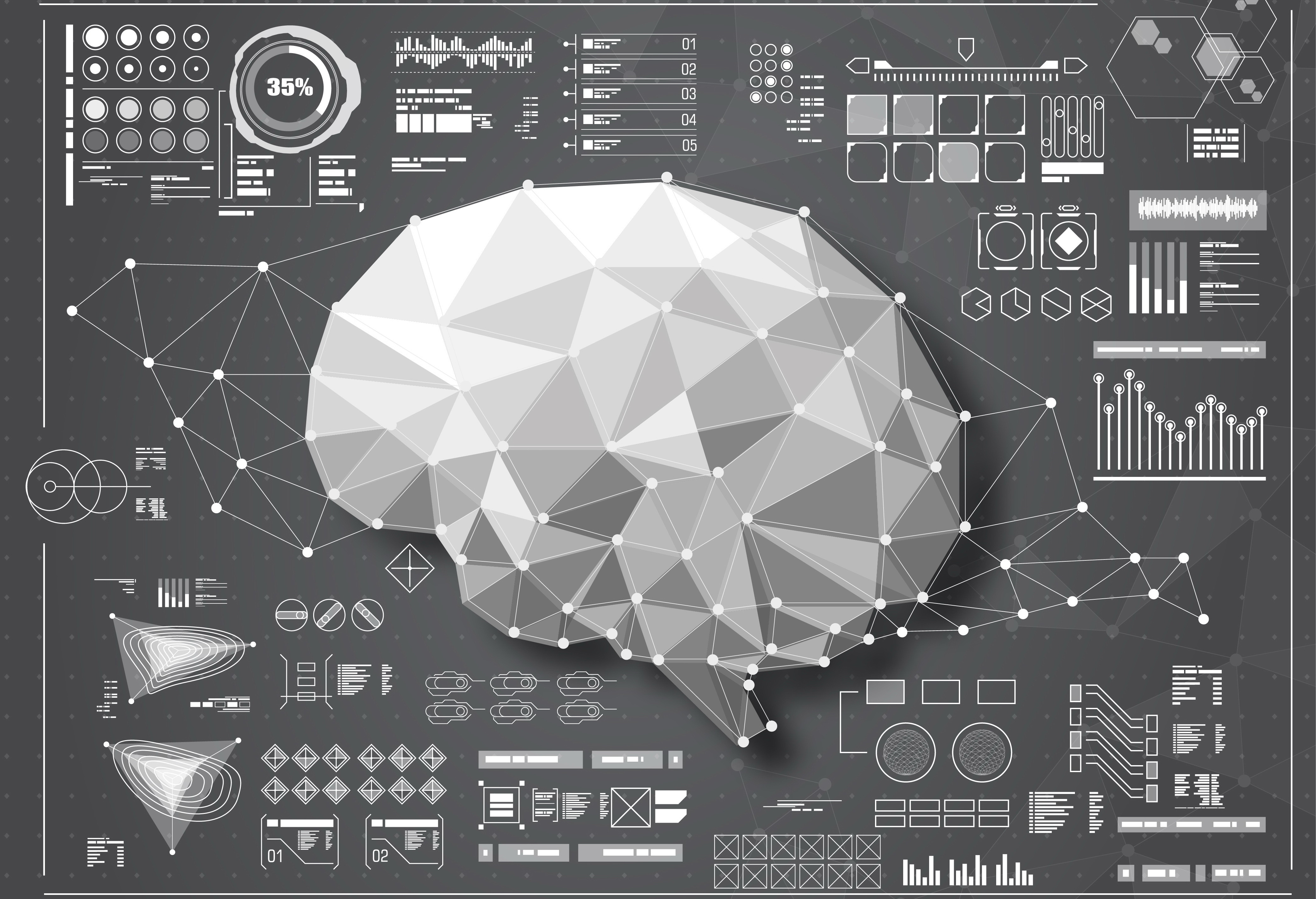 Set of HUD user interface elements, an Object Graphic by Andrew_Derr
