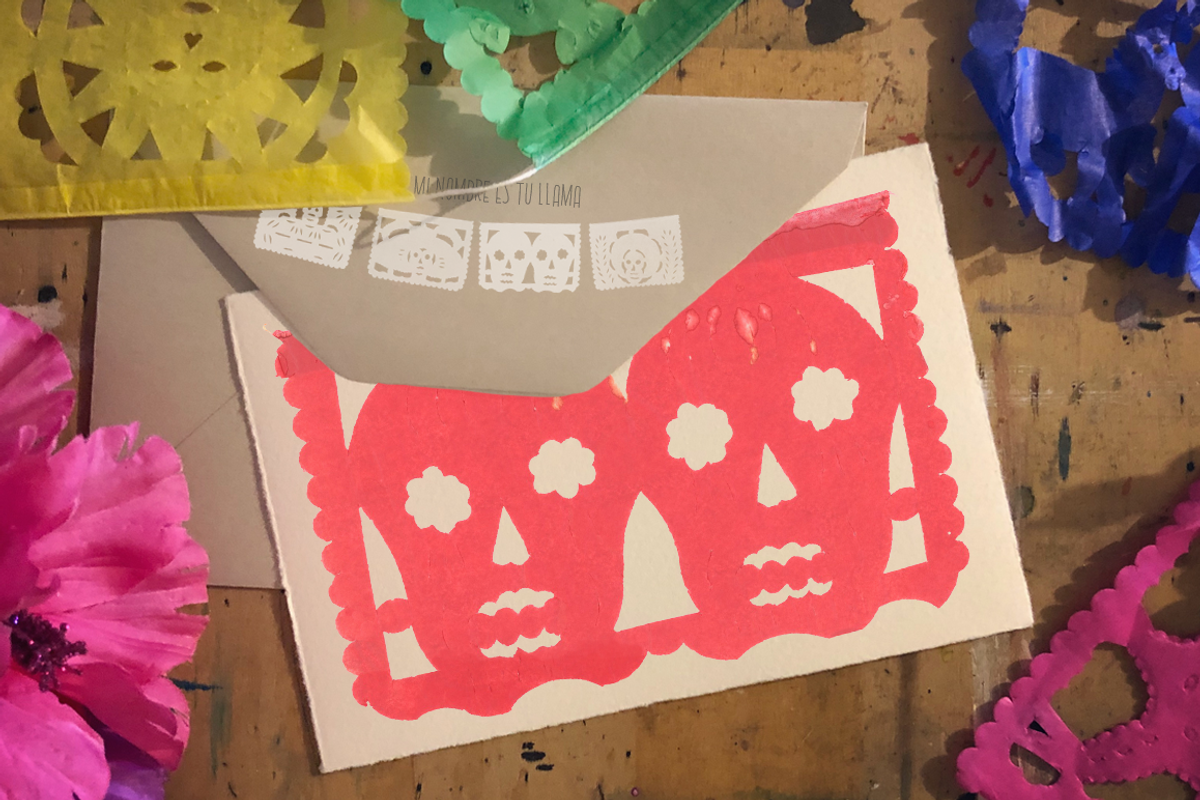 Day of the Dead Papel Picado, a Graphic by KLUGE+CO