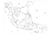Southeast Asia map - hand-drawn, an Education Illustration by pytyczech