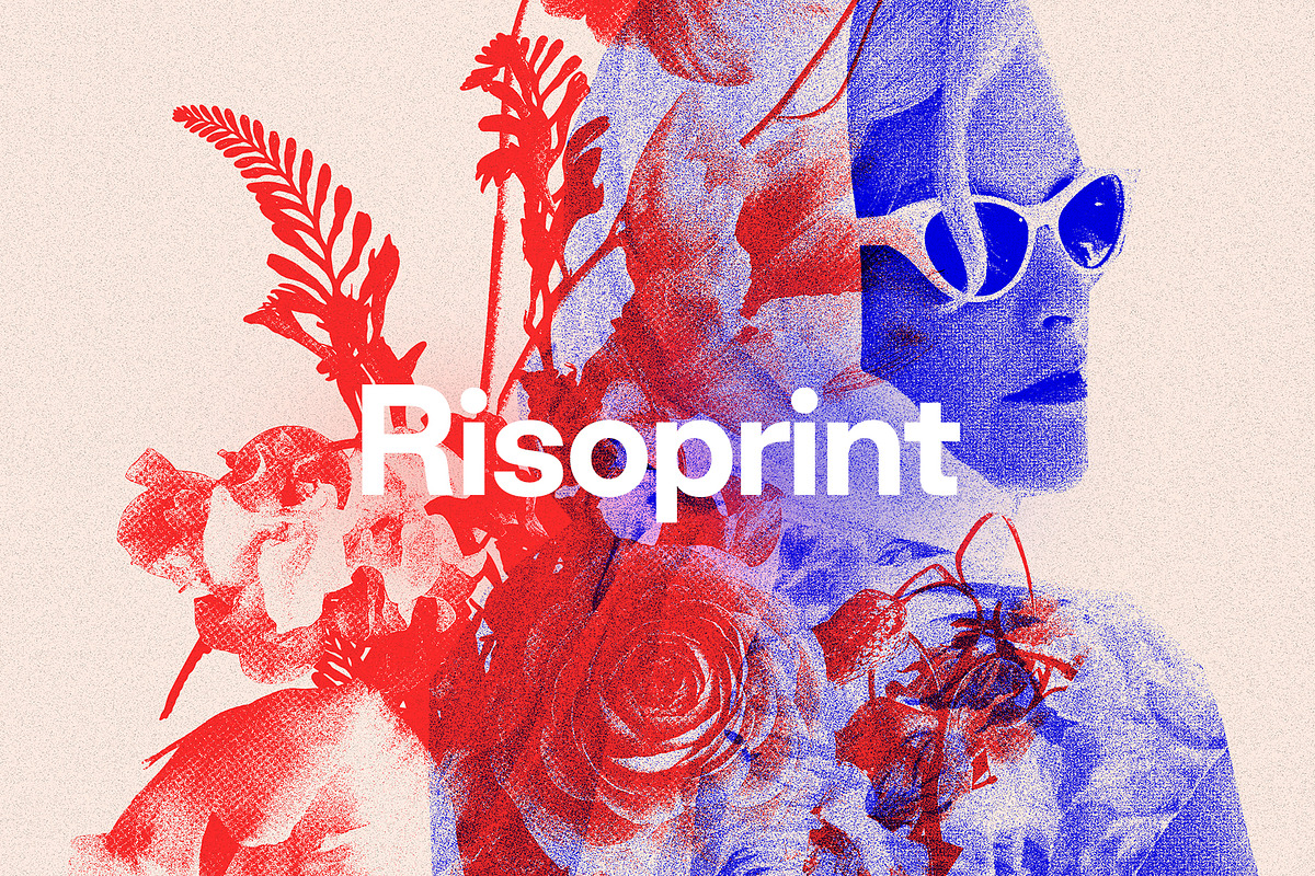 Risoprint - Risograph Grain Effect, a Texture Graphic by Studio 2am