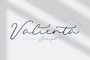 Valienta Script | An Elegant Script, a Script Font by Colllab Studio