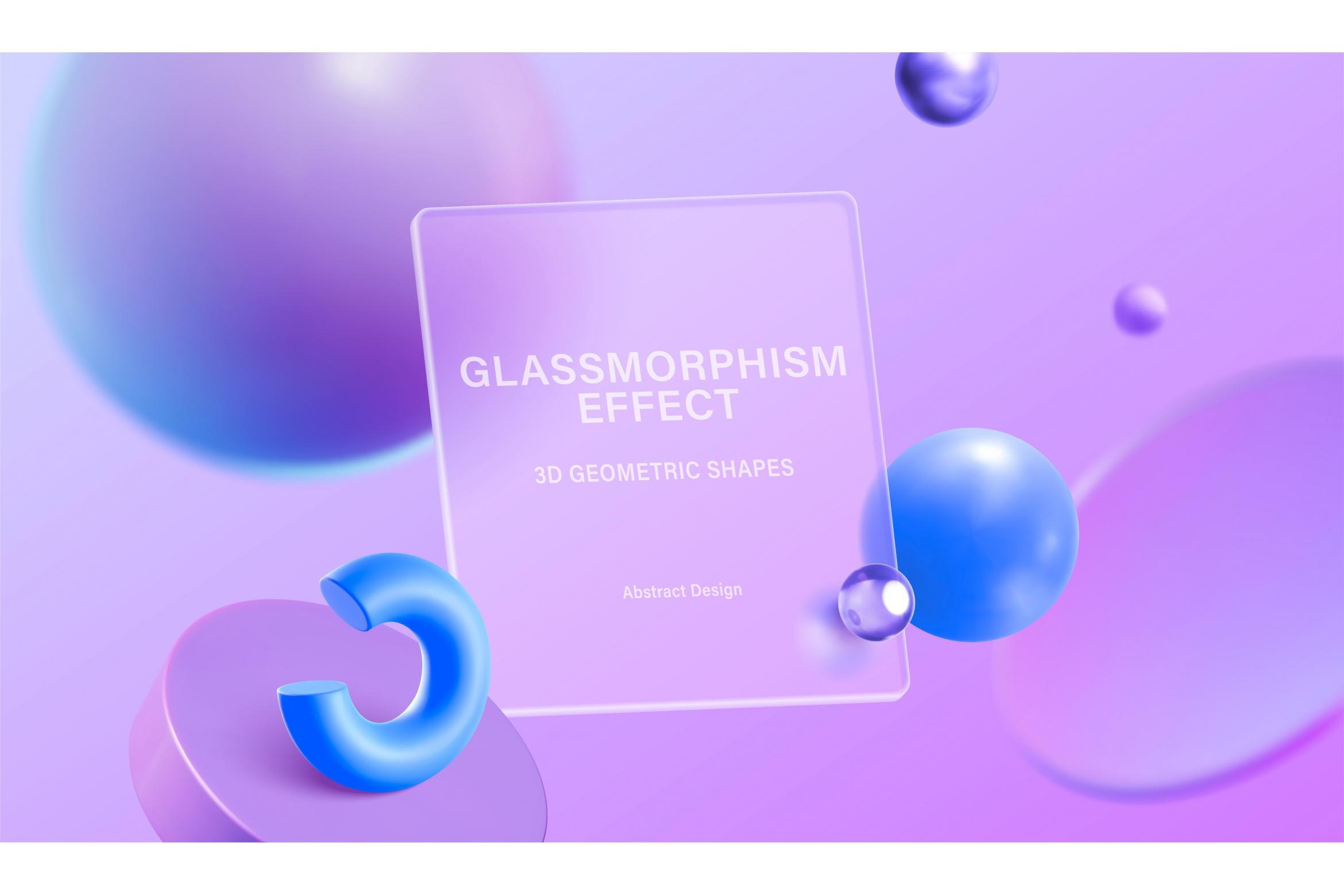 Geometric glassmorphism template, a Background Graphic by TotallypicRF