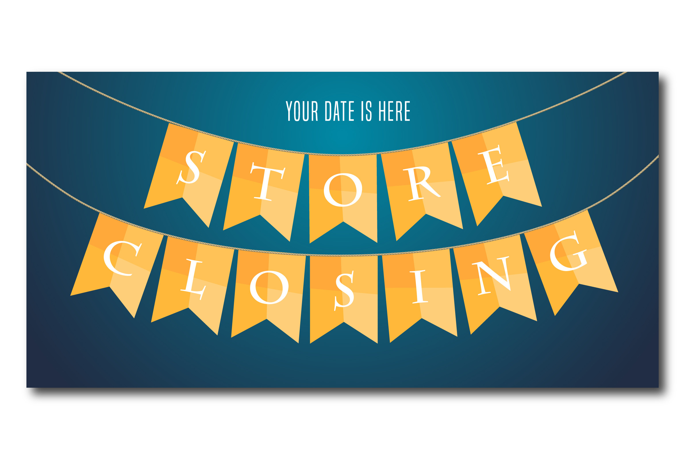 Store closing vector illustration | Decorative Illustrations ~ Creative ...