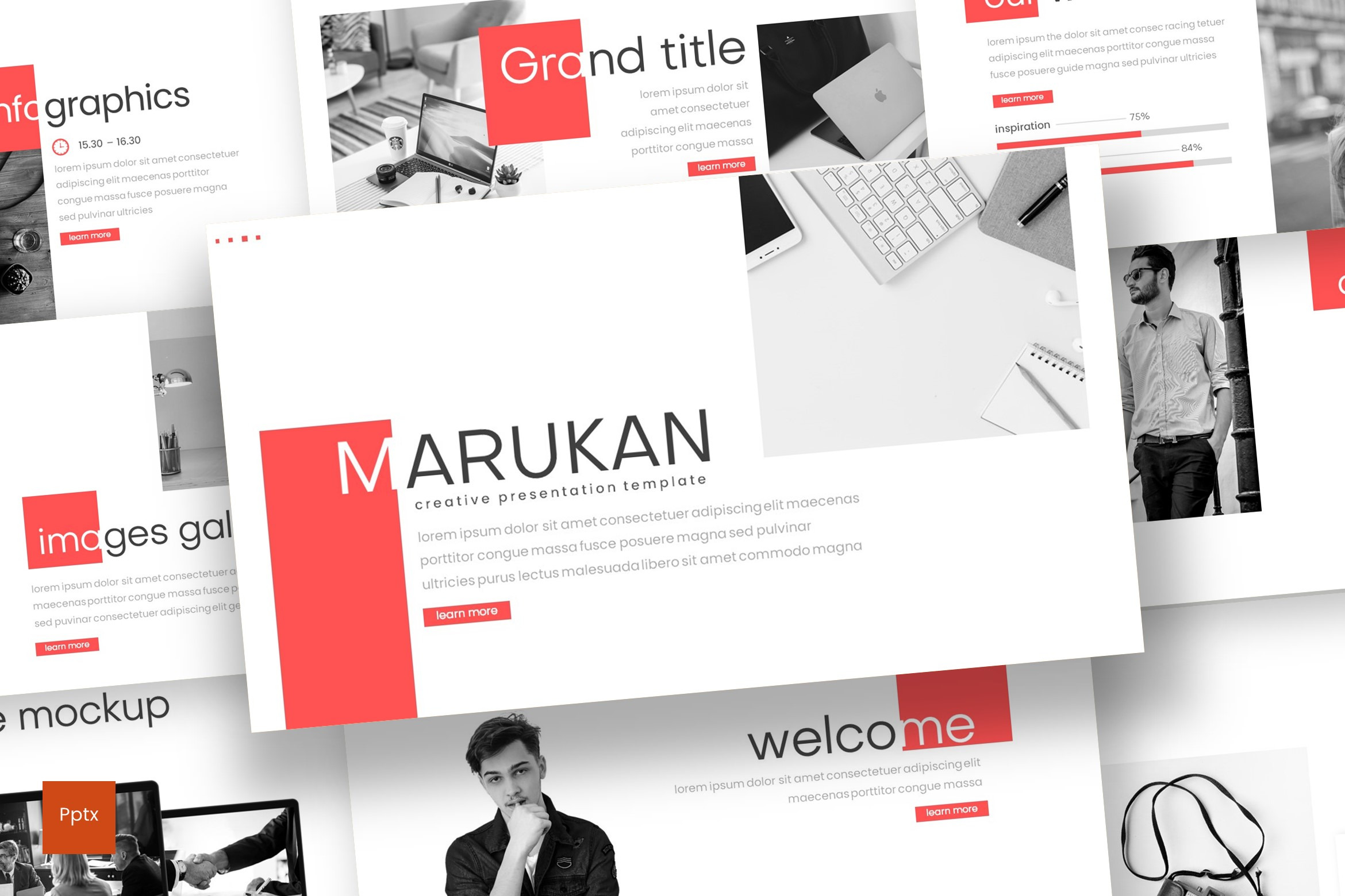 Marukan - Powerpoint Template, a Presentation Template by inspirasign