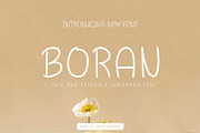 Boran Handmade Font