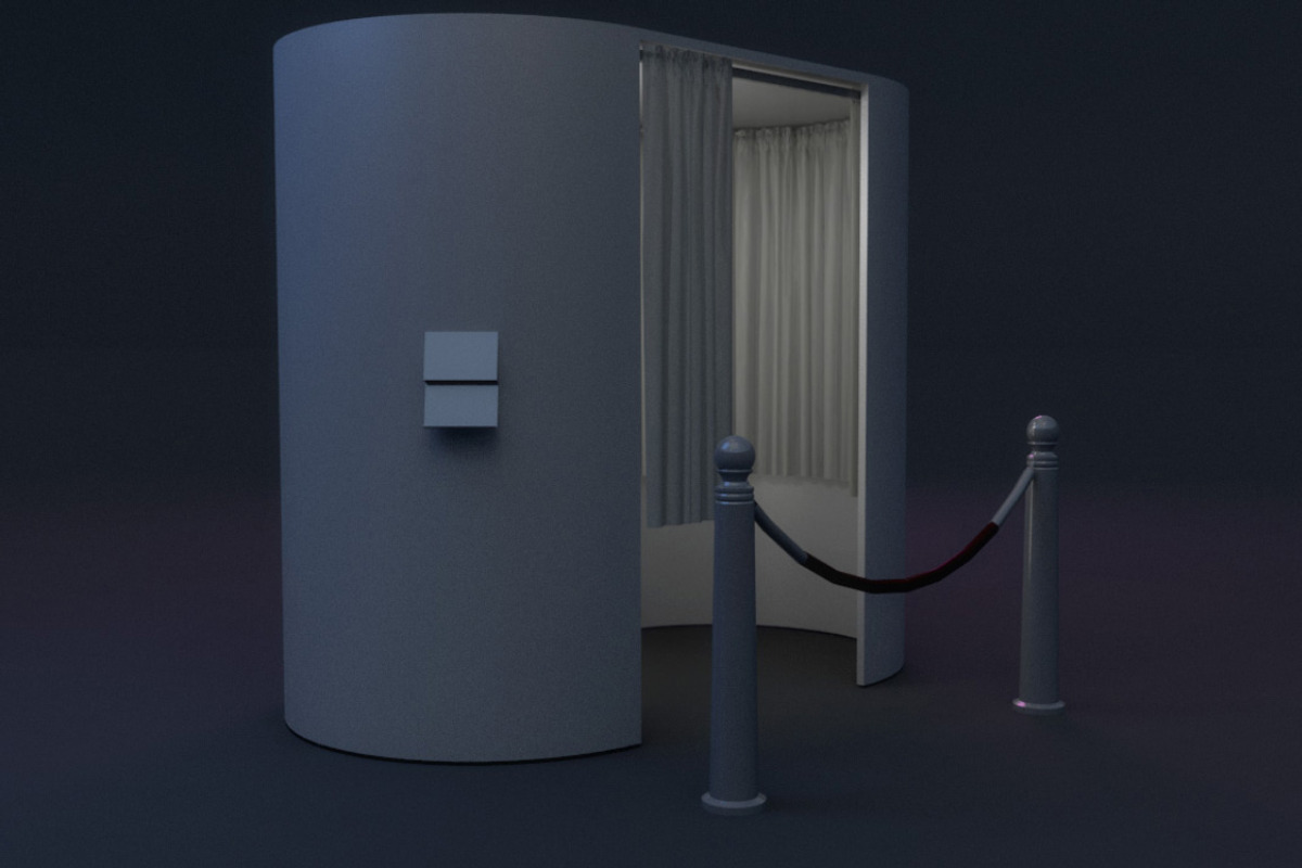 Photo Booth, an Object 3D Model by RivermillStudios