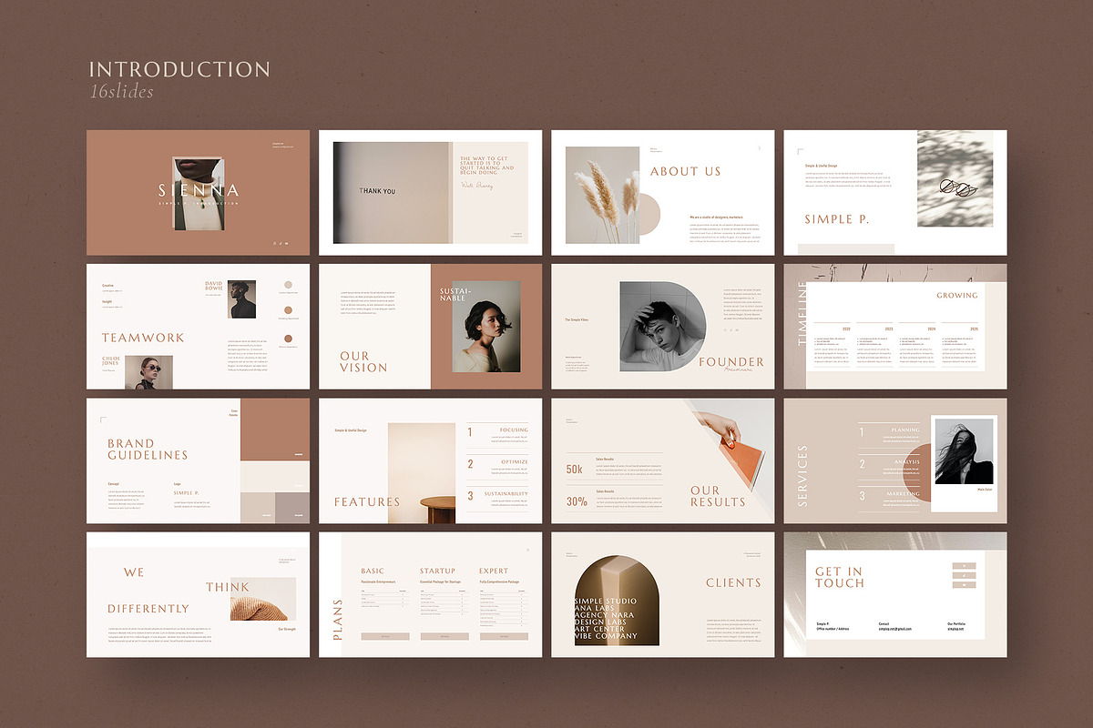 Sienna Presentation Template
