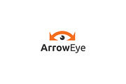 Arrow Eye Logo Template, a Branding & Logo Template by Logo20