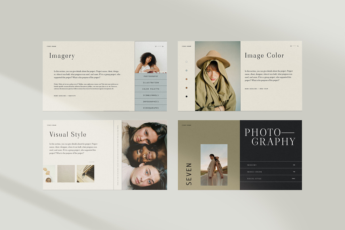 PANDORA I Brand Guidelines I Canva, a Magazine Template by Studio Brand