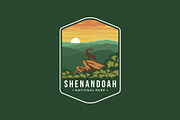 Shenandoah National Park Emblem Logo, a Branding & Logo Template by ...
