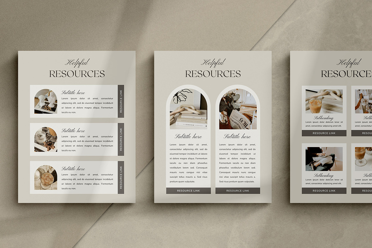 Ebook + Workbook Canva templates for Coach Course Creator