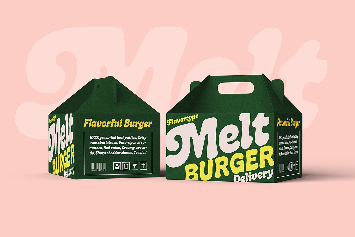 Melt, a Sans Serif Font by Flavortype