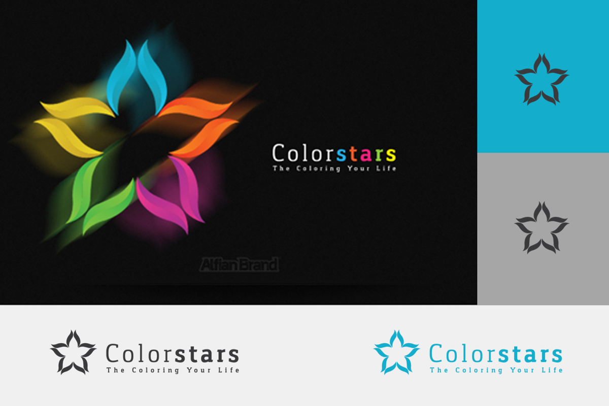 Color Star Logo, a Branding & Logo Template by AlfianBrand