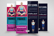 Fitness Body Shape Program Flyers, a Flyer Template by Business Flyers