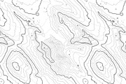 Seamless topographic map vector., a Pattern Graphic by RDShop