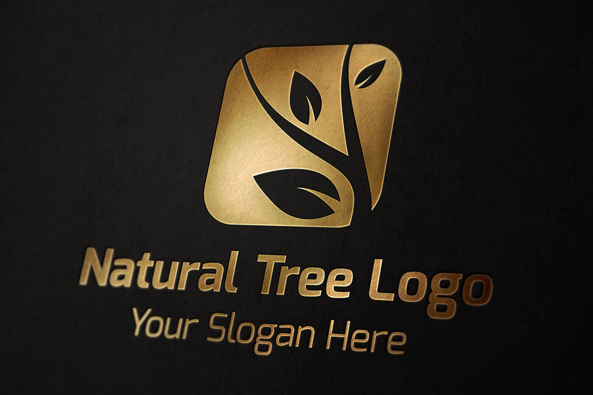 Natural Tree Logo, a Branding & Logo Template by BdThemes