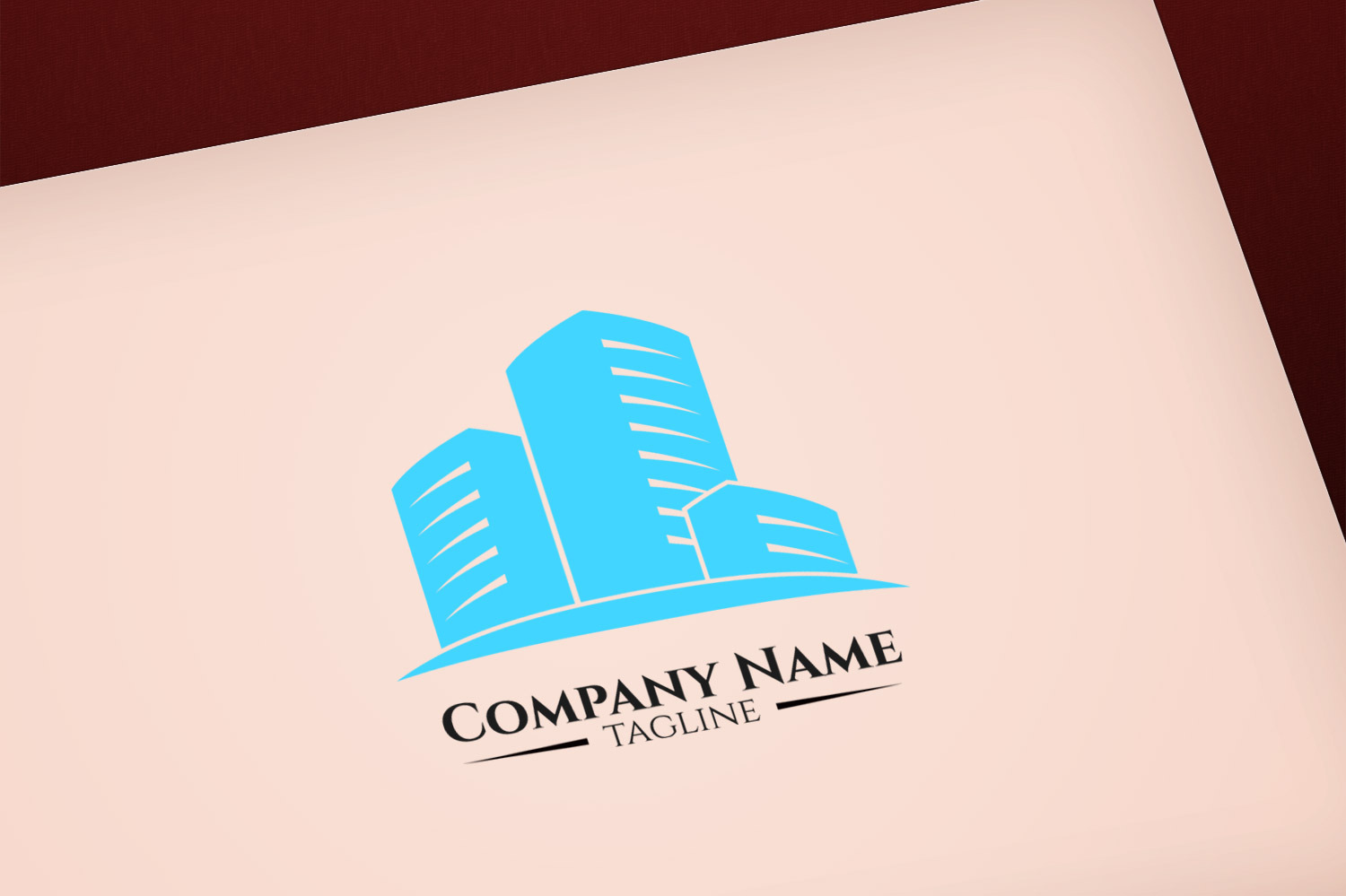 Building vector logo design template, a Branding & Logo Template by Woo ...