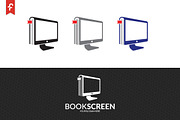 Book Screen Logo, a Branding & Logo Template by ft.studio