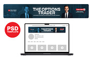 Forex Trading YouTube Banner 1 | Creative Market