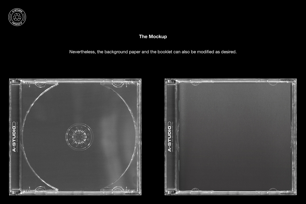 CD Mockup Pack 3 in 1, a Product Mockup by A-Studio