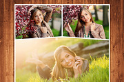 Senior Template Photo Collage | Card Templates ~ Creative Market