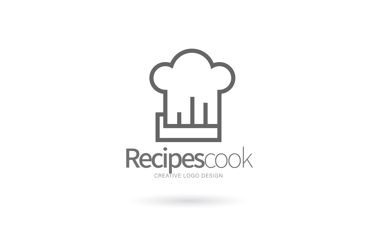 Recipes cook logo, Cook logo
