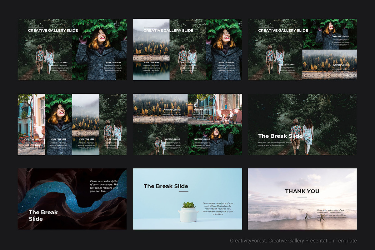 Creative Gallery PowerPoint Template, a Presentation Template by ...