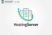 Hosting Server Logo, a Branding & Logo Template by ft.studio