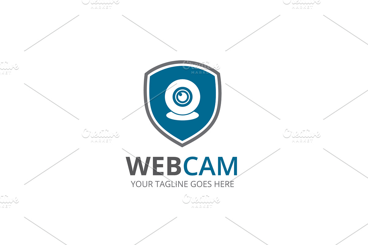 Web Cam Logo, a Branding & Logo Template by XpertgraphicD | Creative Market