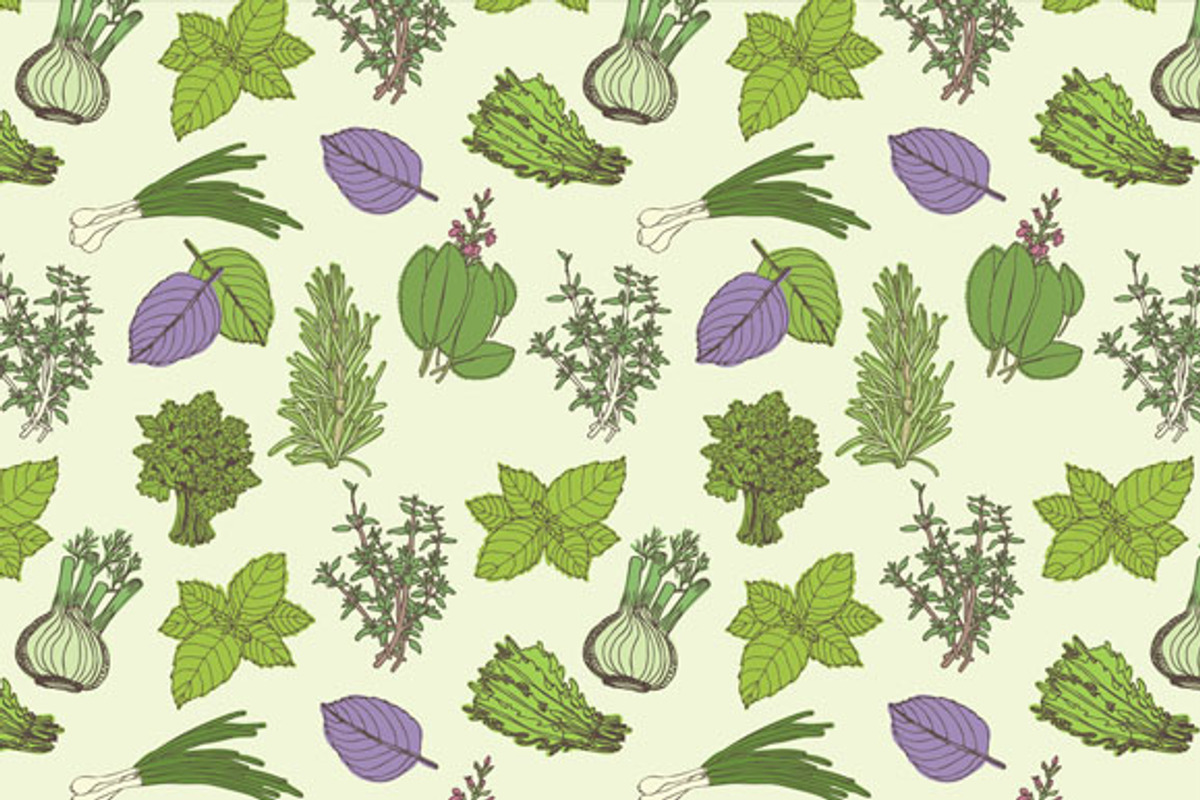 Culinary herbs set, an Object Graphic by Nenilkime
