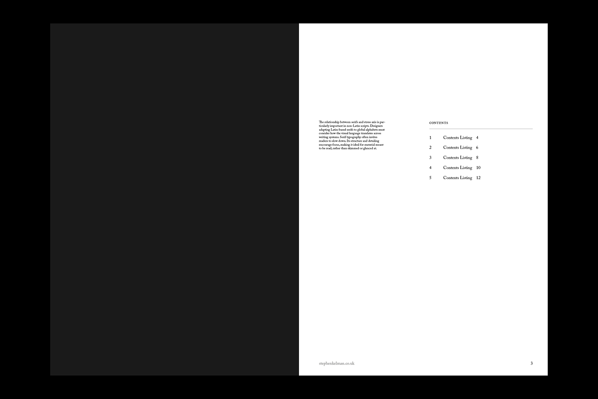 Serif A4 Grid System Template InDesign | Creative Market