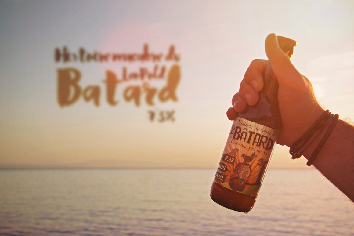 Beach Beer Horizon | Logo, a Product Mockup by SmartDesigns | Creative ...