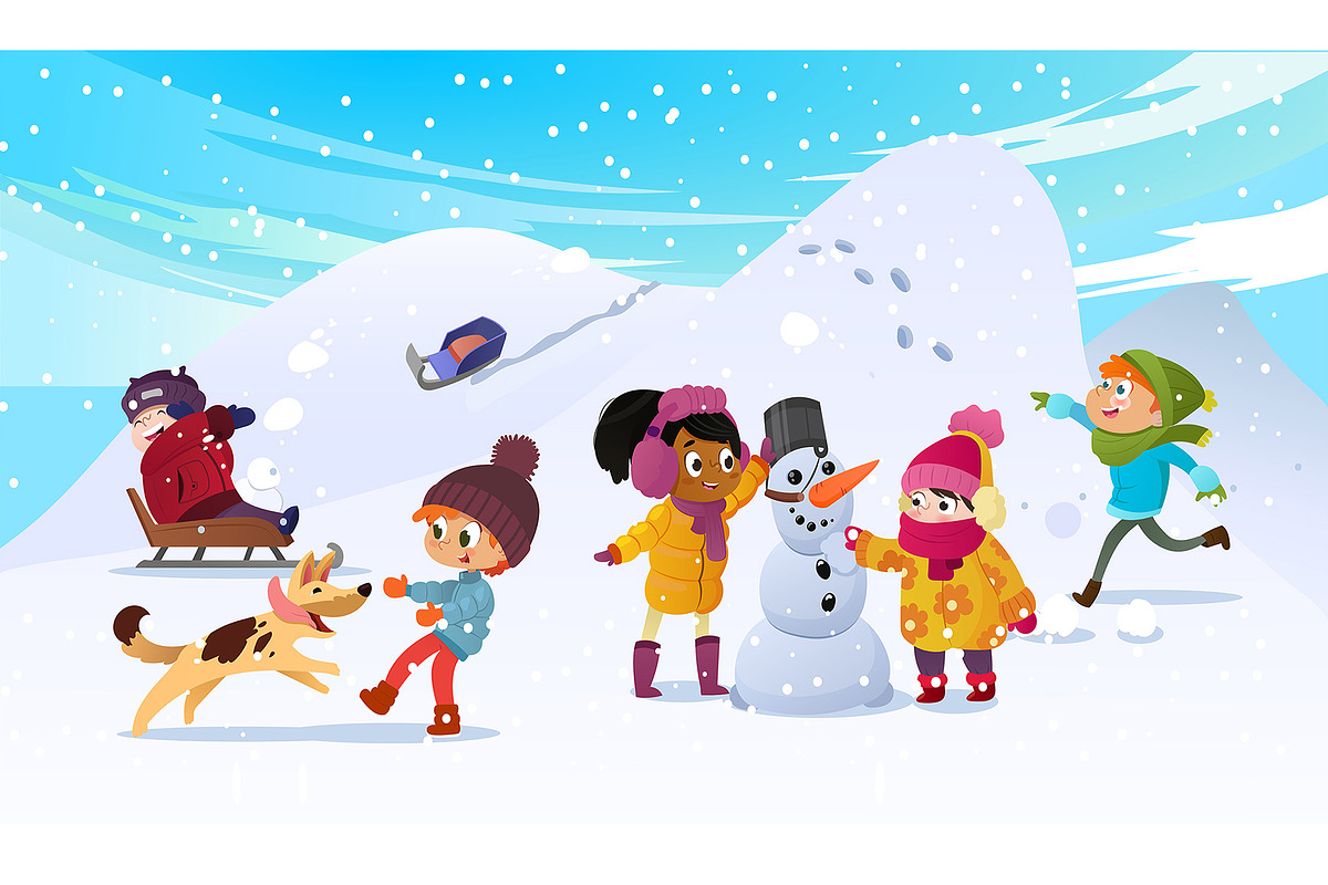 Winter games Clipart, an Education Illustration by FoxyImage