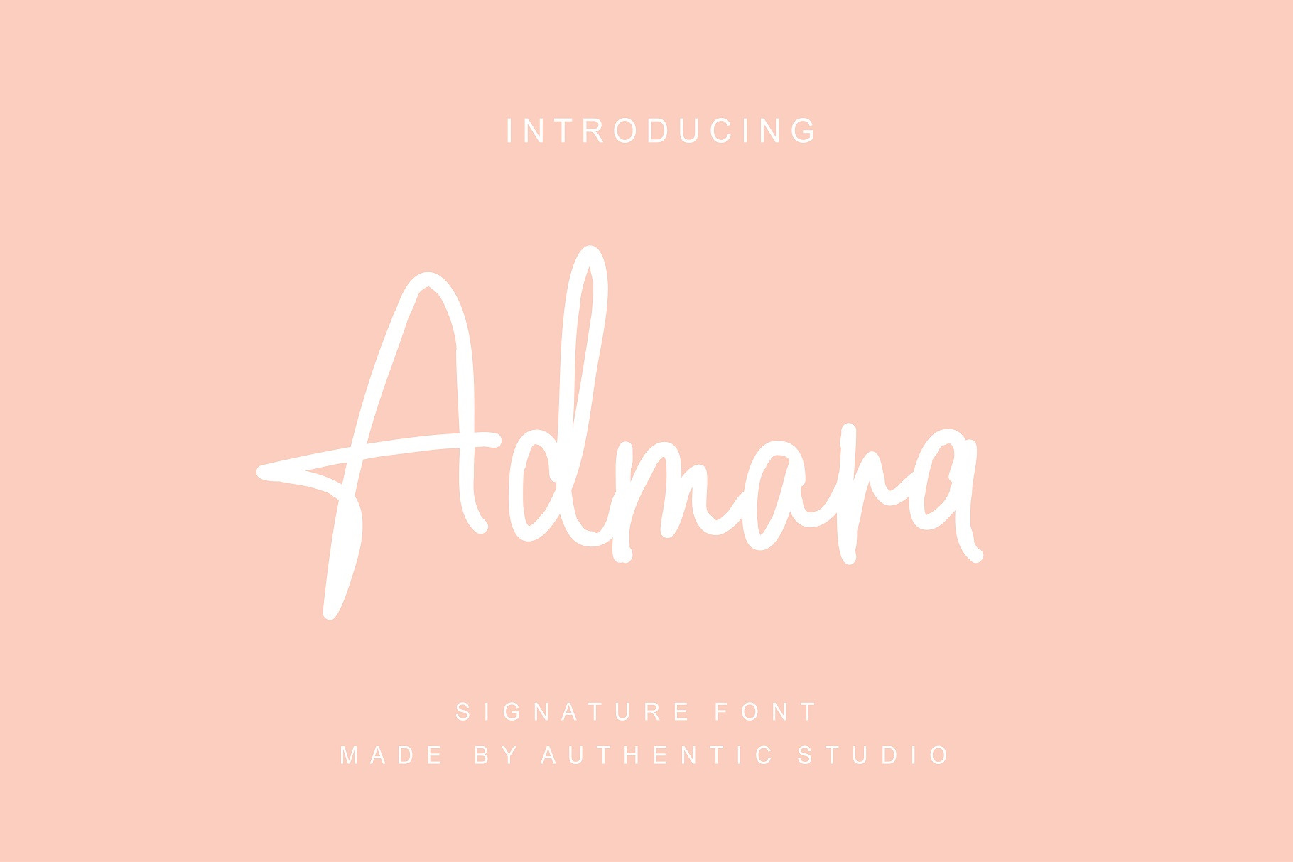 Admara Font, a Script Font by Authentic Studio