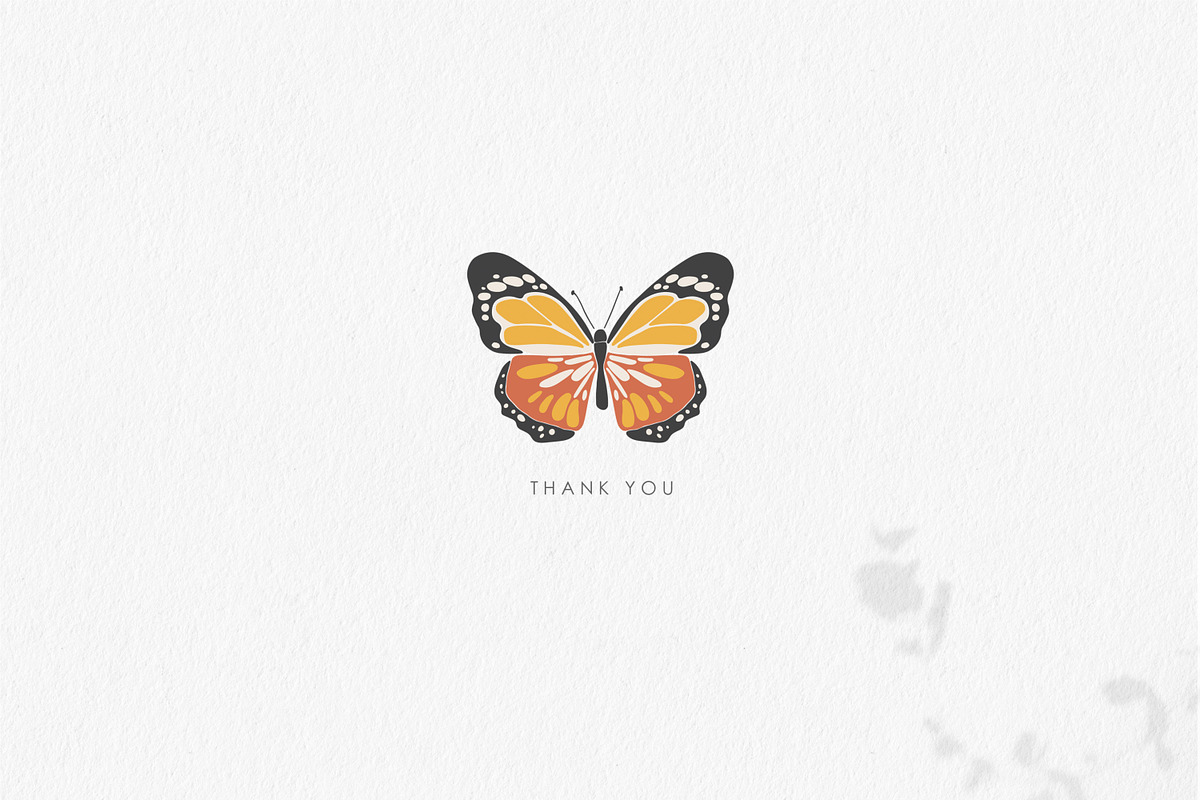 Boho butterflies clipart, an Illustration by ⋒DesignECShop⋒