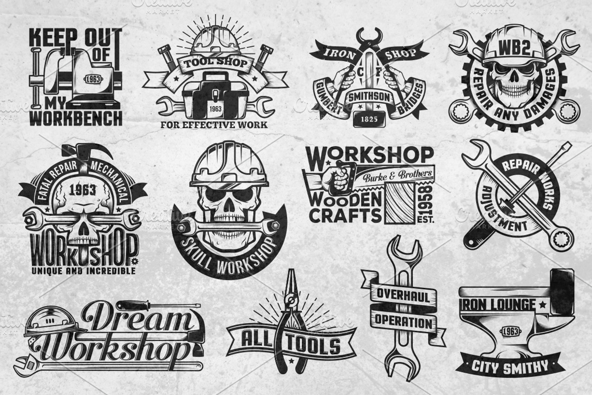 Workshop Bundle 2, a Branding & Logo Template by Agor2012 shop