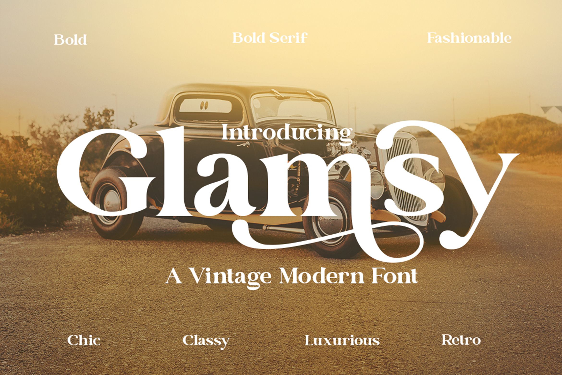 Vintage Modern Font, a Script Font by Graphue