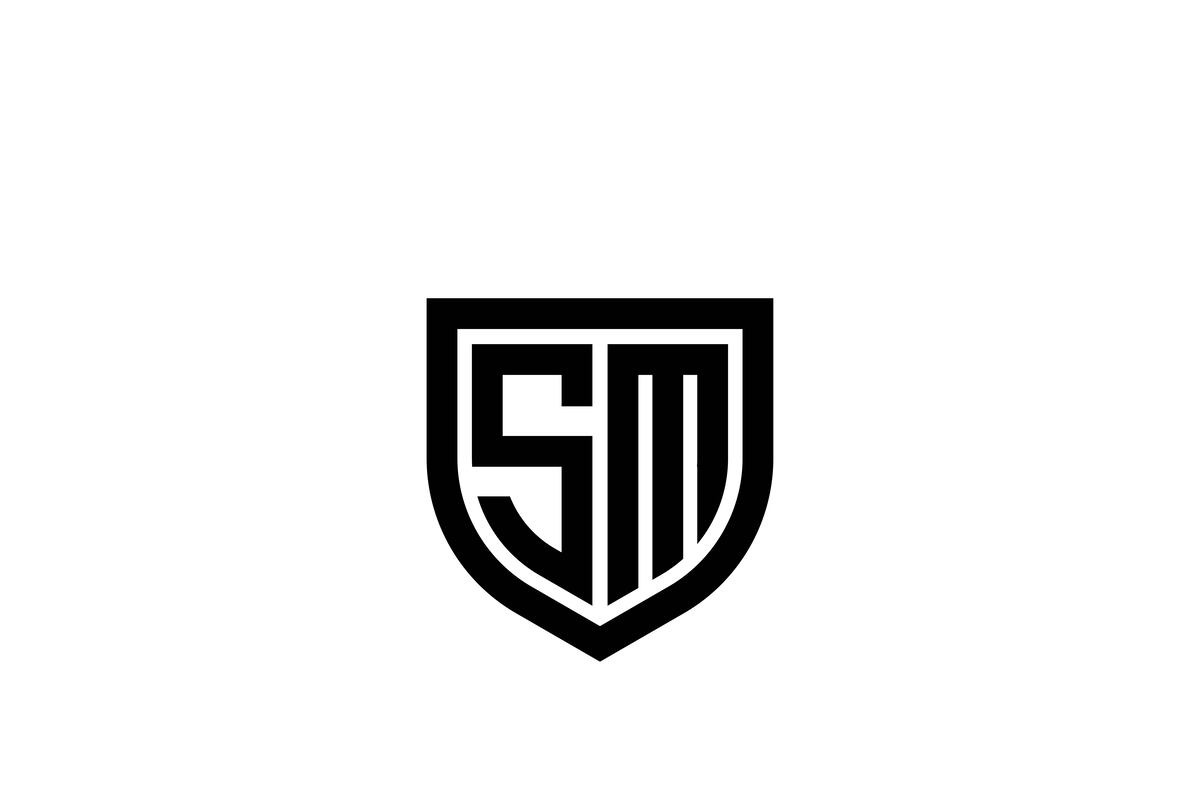SM logo design vector template, a Branding & Logo Template by xcoolee ...
