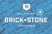 Brick & Stone Textures, a Texture Graphic by GhostlyPixels