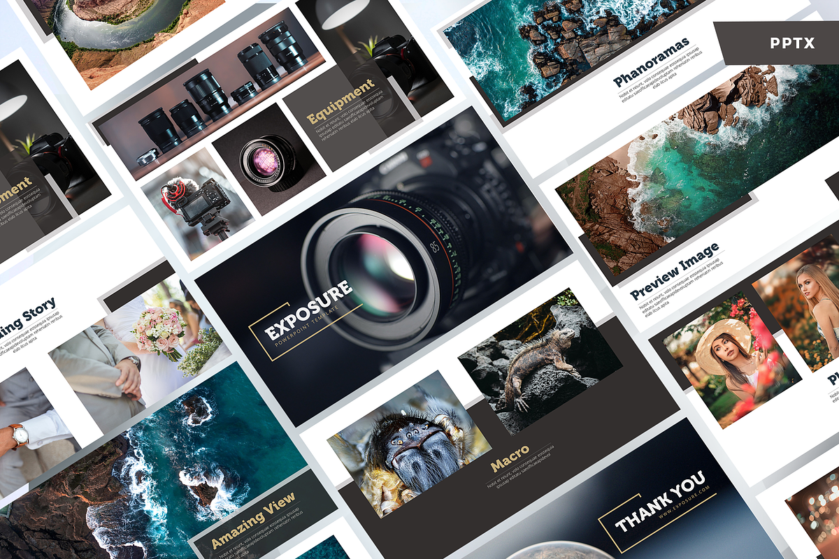 Exposure - Powerpoint Template, a Presentation Template by UnicodeID