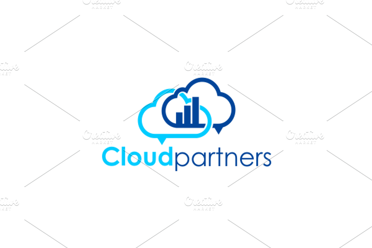 Cloud Partner Logo, a Branding & Logo Template by REDVY CREATIVE