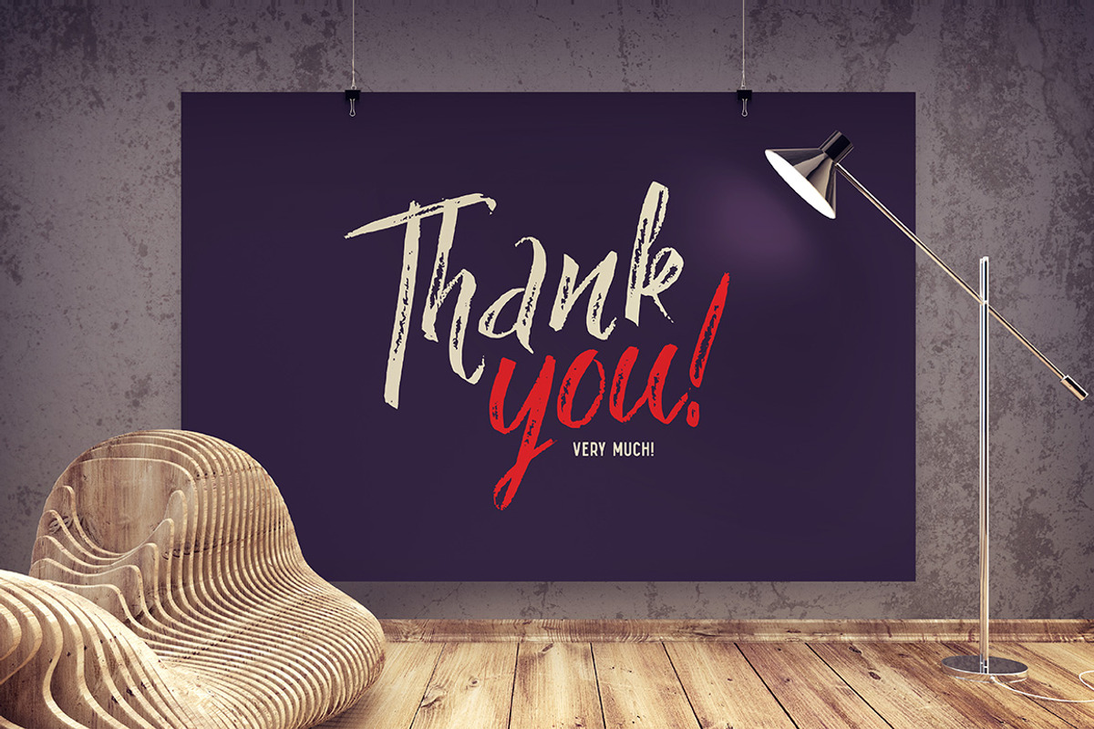 Limber script & Mockups, a Script Font by Gleb Guralnyk