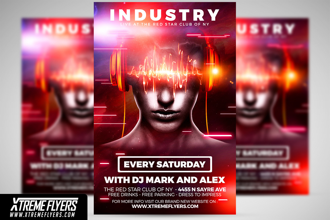 Club Flyer, a Flyer Template by XtremeFlyers