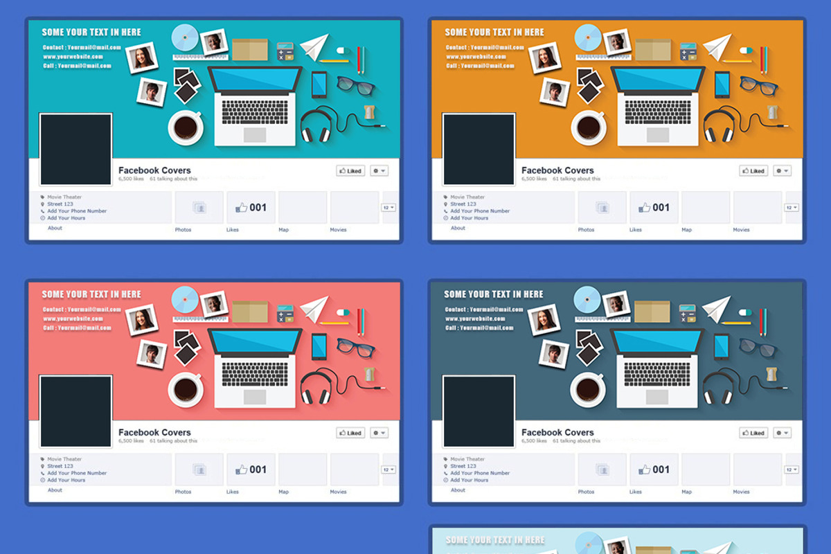 Facebook Cover Design, an iPhone Mockup by The Craftsman
