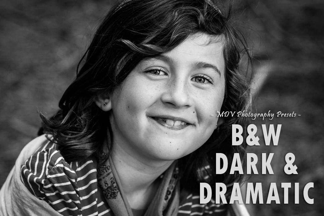 B & W Dark & Dramatic - LR presets, a Plug-in Add-On by HELEN : OAKES