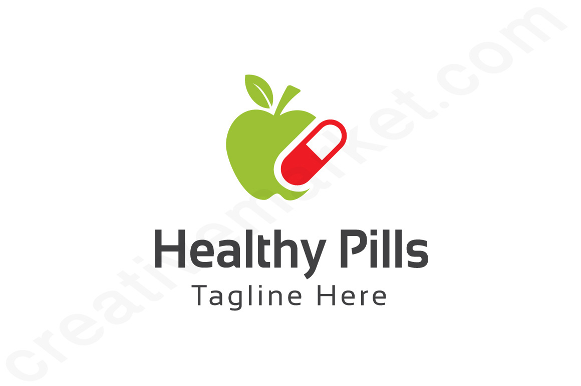 Healthy Pills Logo Template, a Branding & Logo Template by Logo20 ...