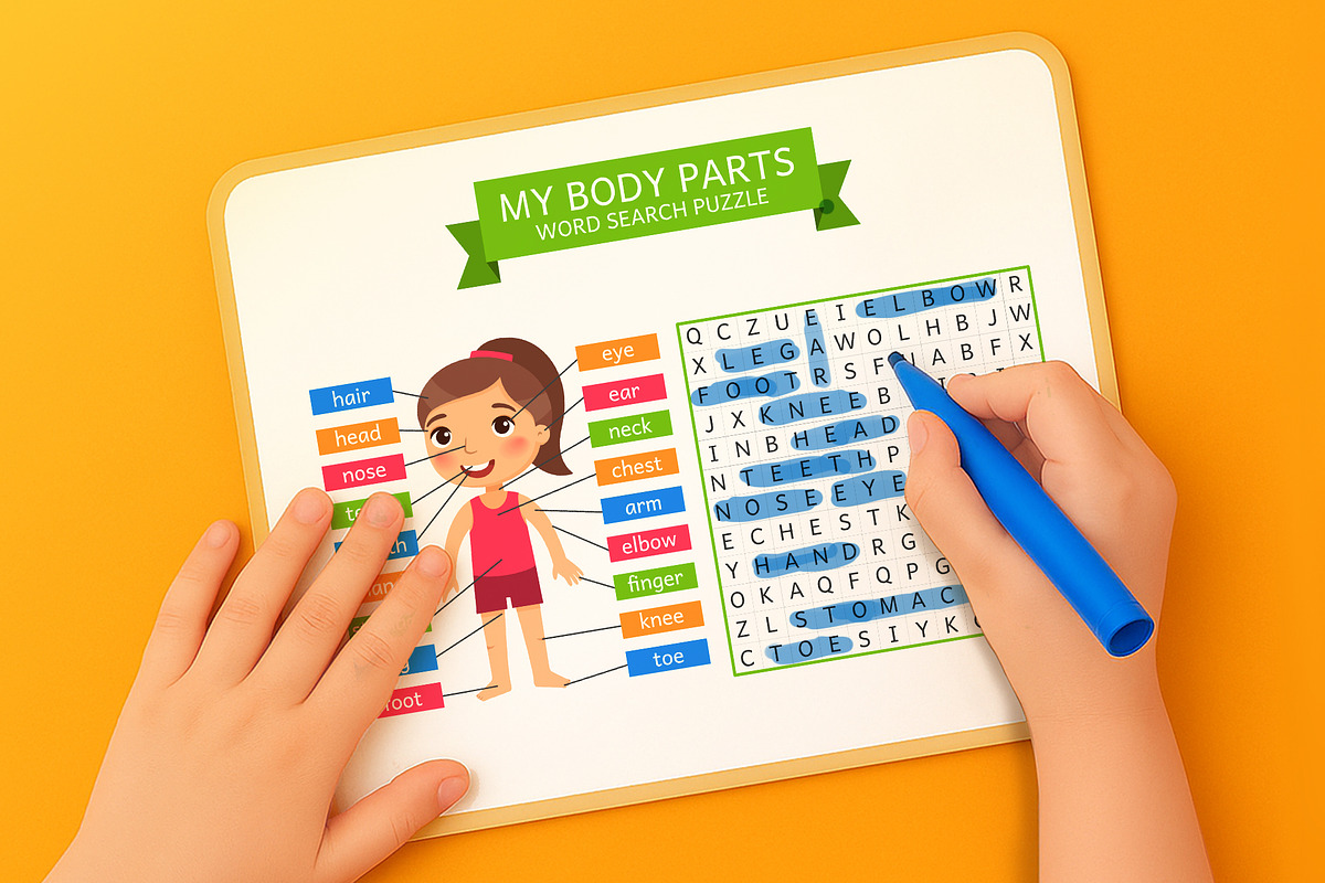 My Body Parts Printable worksheets