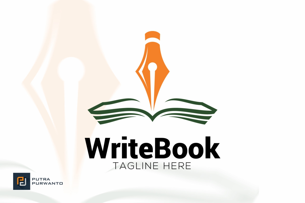 Write Book - Logo Template, a Branding & Logo Template by putra_purwanto