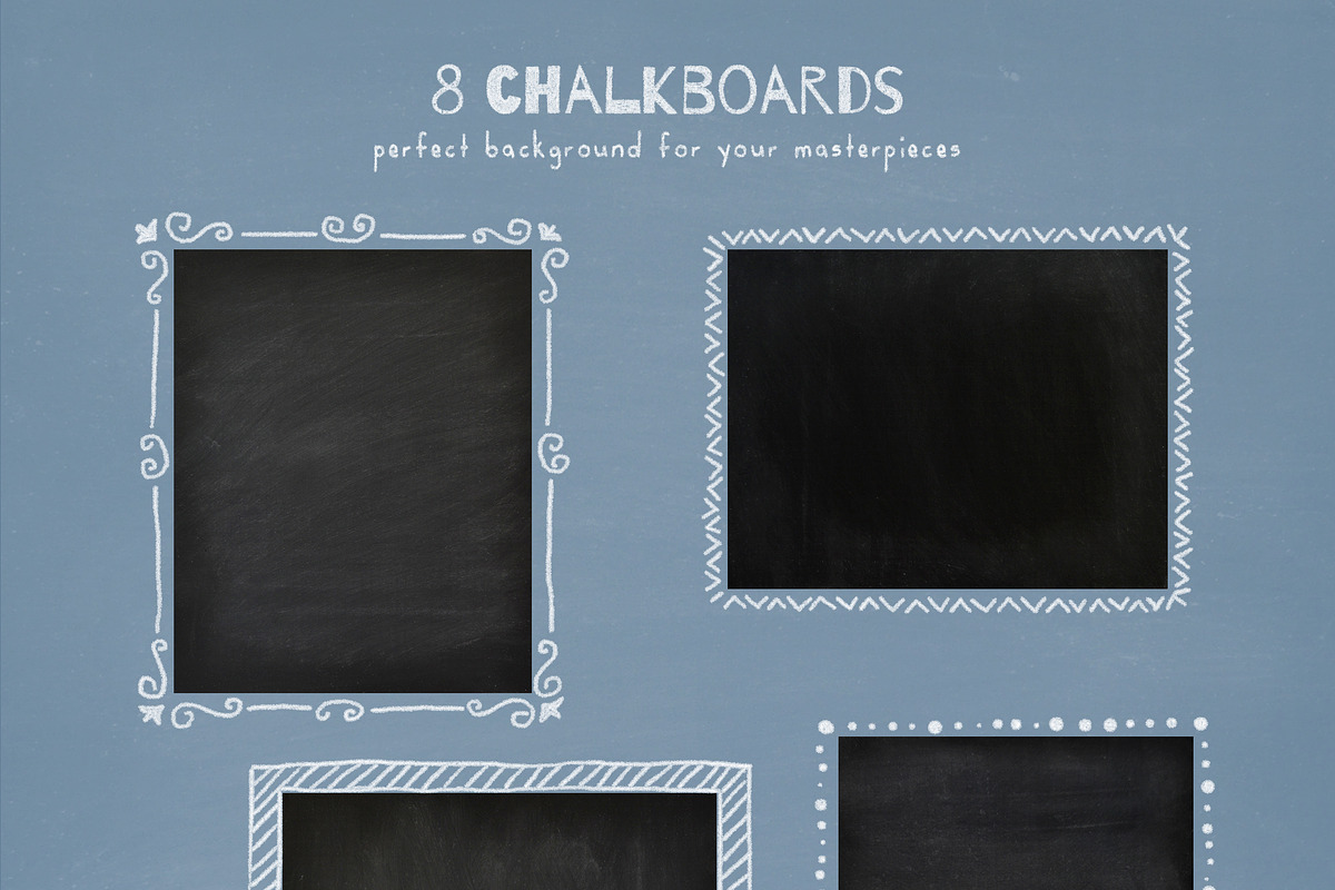 Chalk Styles for Photoshop, a Layer Style Add-On by Pikovit
